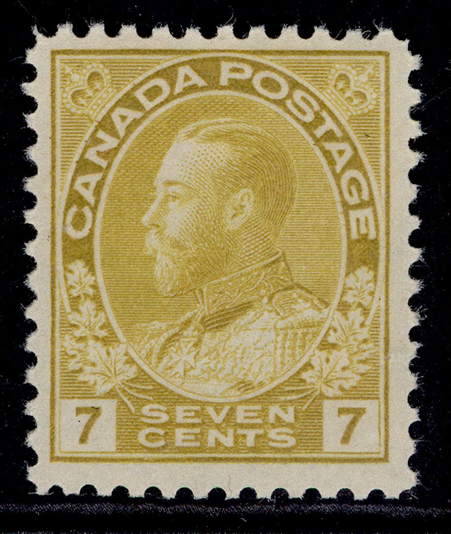 CANADA GV SG206b, 7c straw, VLH MINT. Cat £100. - 1st4stamps